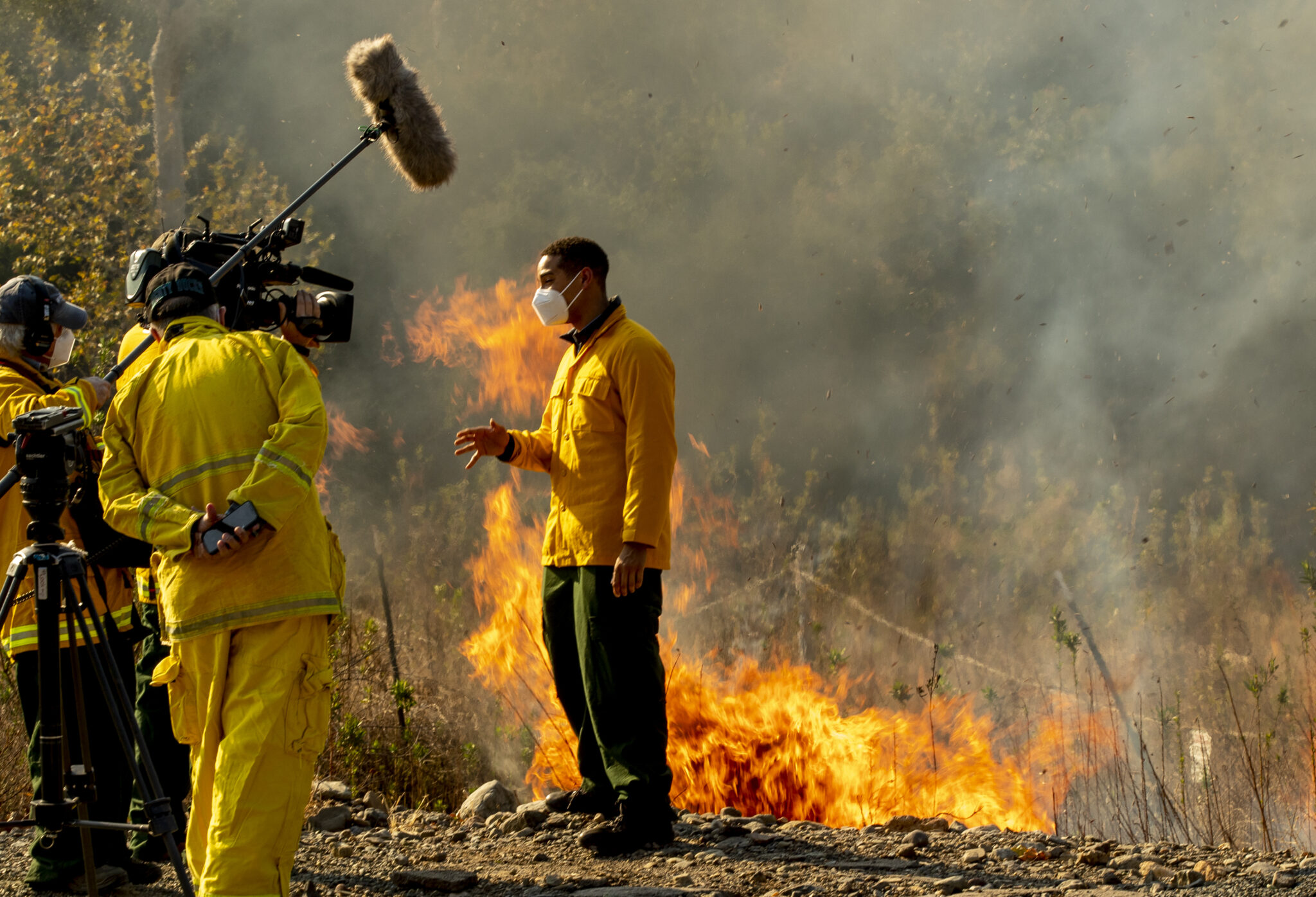 Fire Safety Gear For Broadcast Journalists